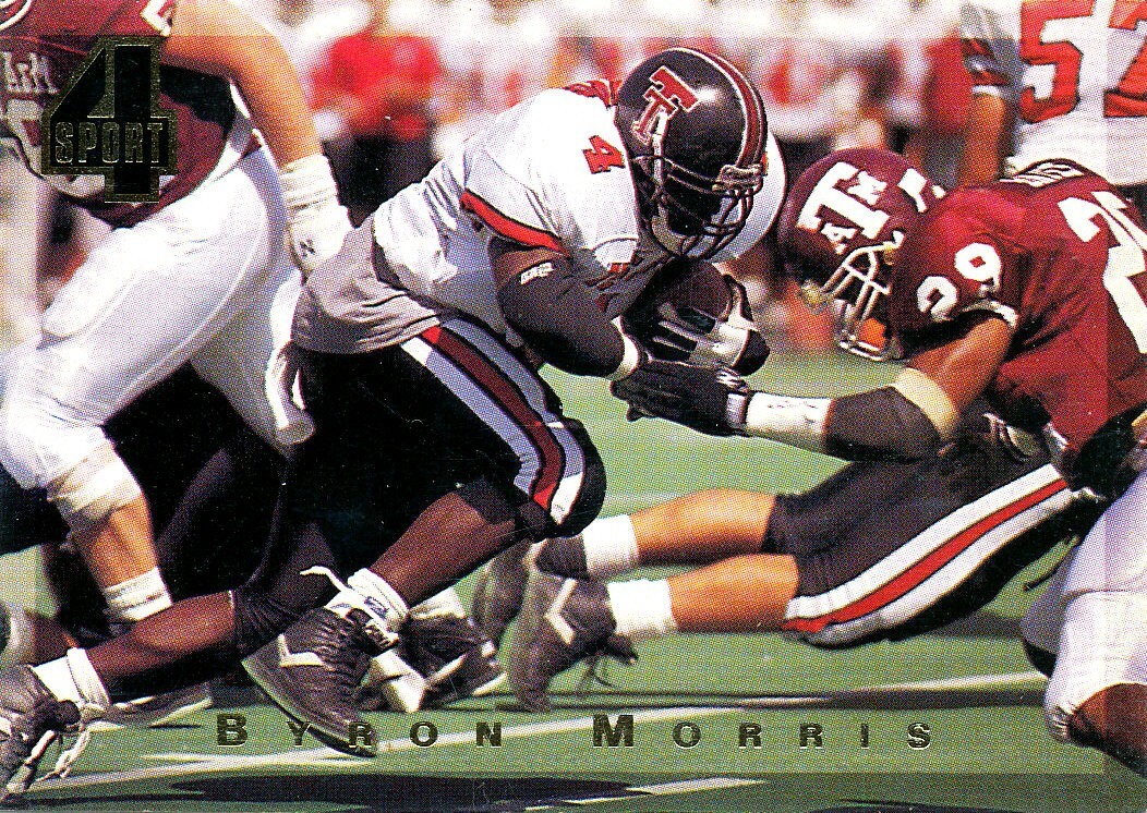 CLASSIC 4-SPORT Byron "Bam" Morris RC CHIEFS BEARS RAVENS STEELERS ...