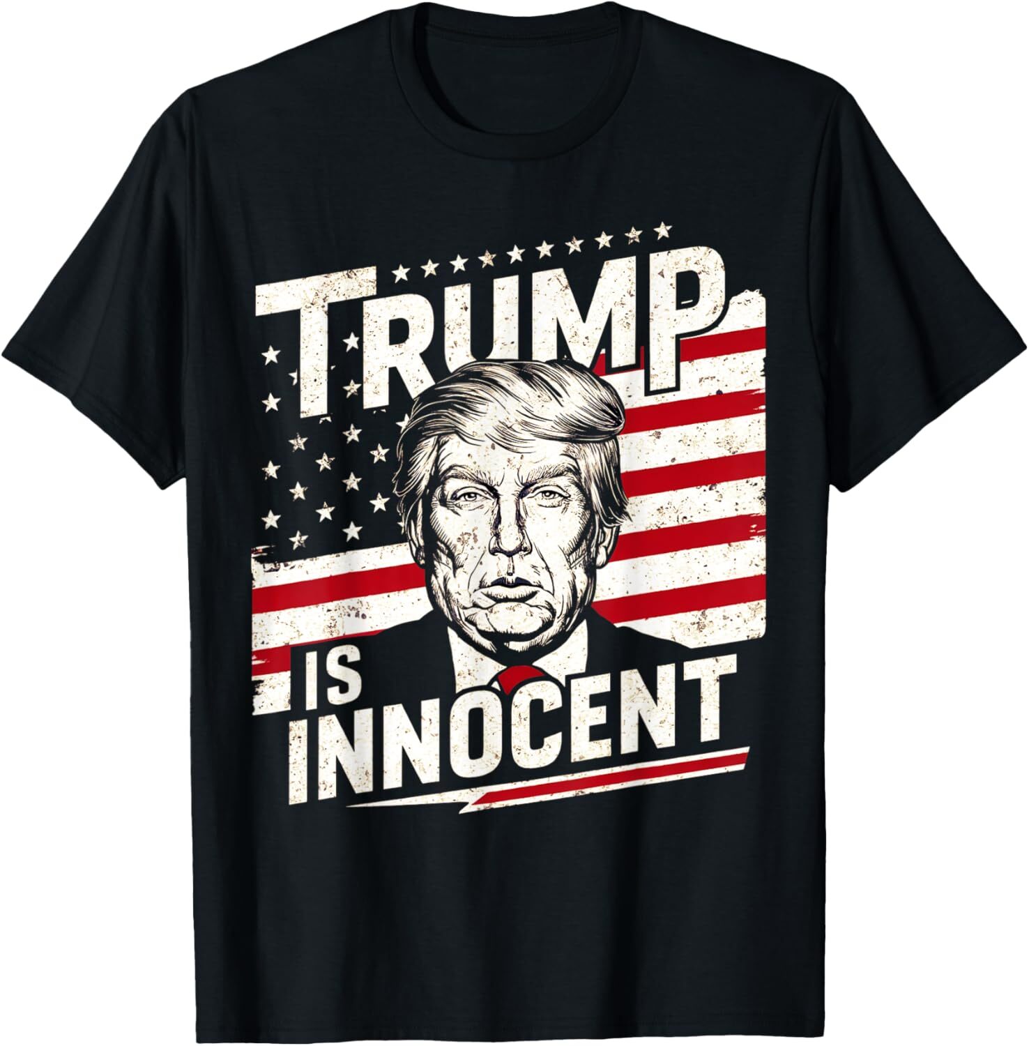 donald Trump Is Innocent Funny Pro-Trump Political Supporter Small ...