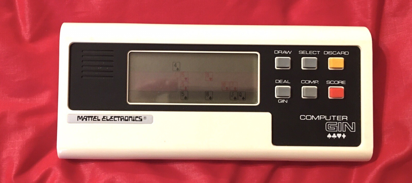 Mattel Electronics Computer Gin Handheld Game Console in Box With ...