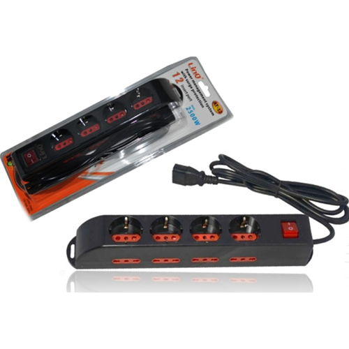 Prise Multiple Ups, Multiprise La 12 Lieux 8 Italienne 4 Schuko ...