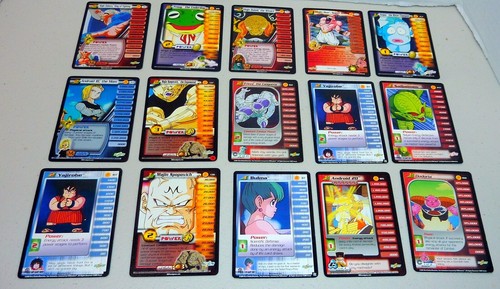 Vintage Dragon Ball Z Card Lot (15) - Some Great Rare Cards See Photos ...
