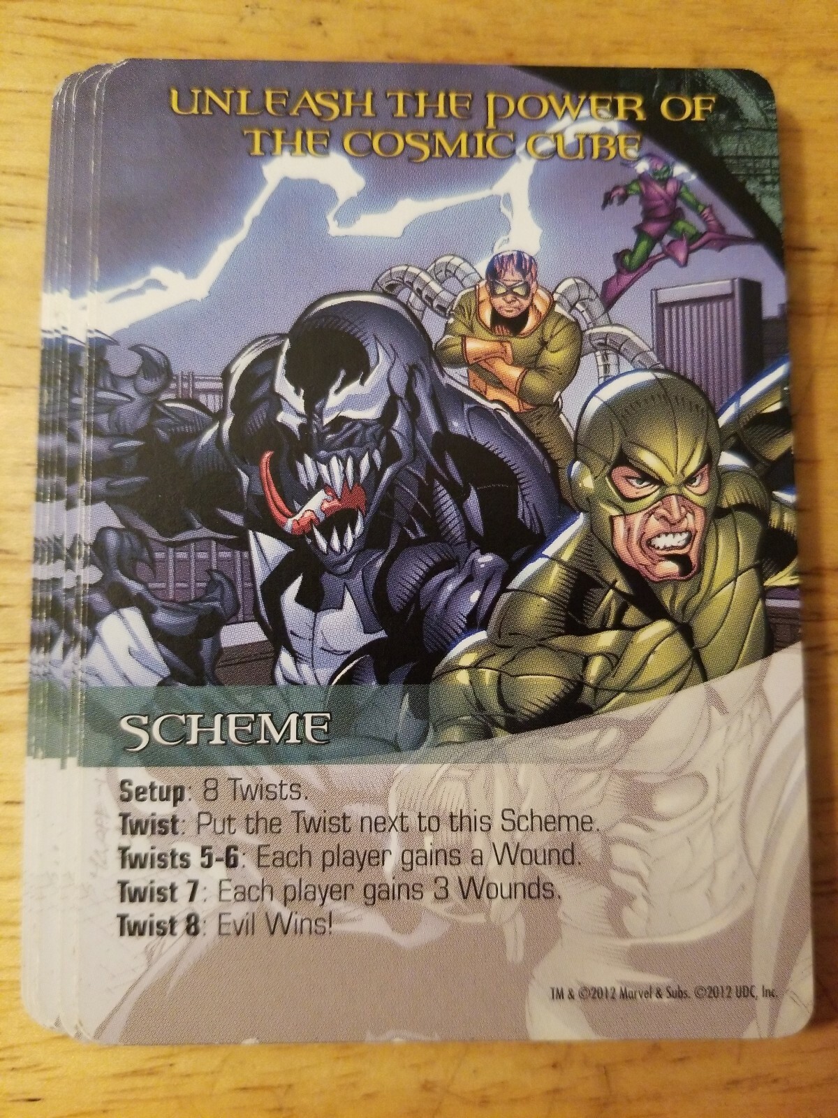 Plot Schemes x8 Upper Deck Marvel Legendary base | eBay