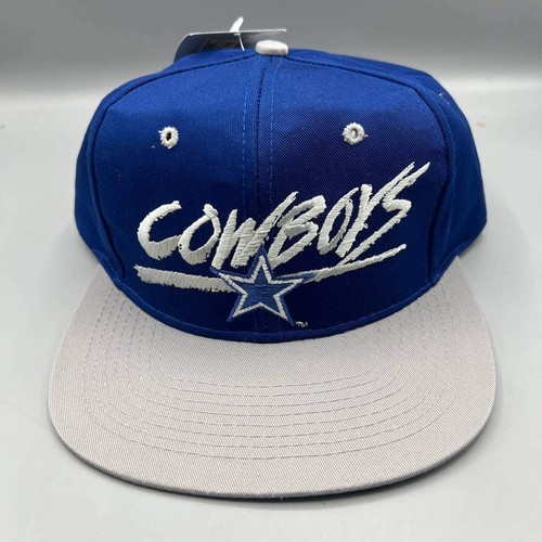 Vintage Dallas Cowboys Hat Men Blue Gray AJD NFL Snap Back Cap New | eBay