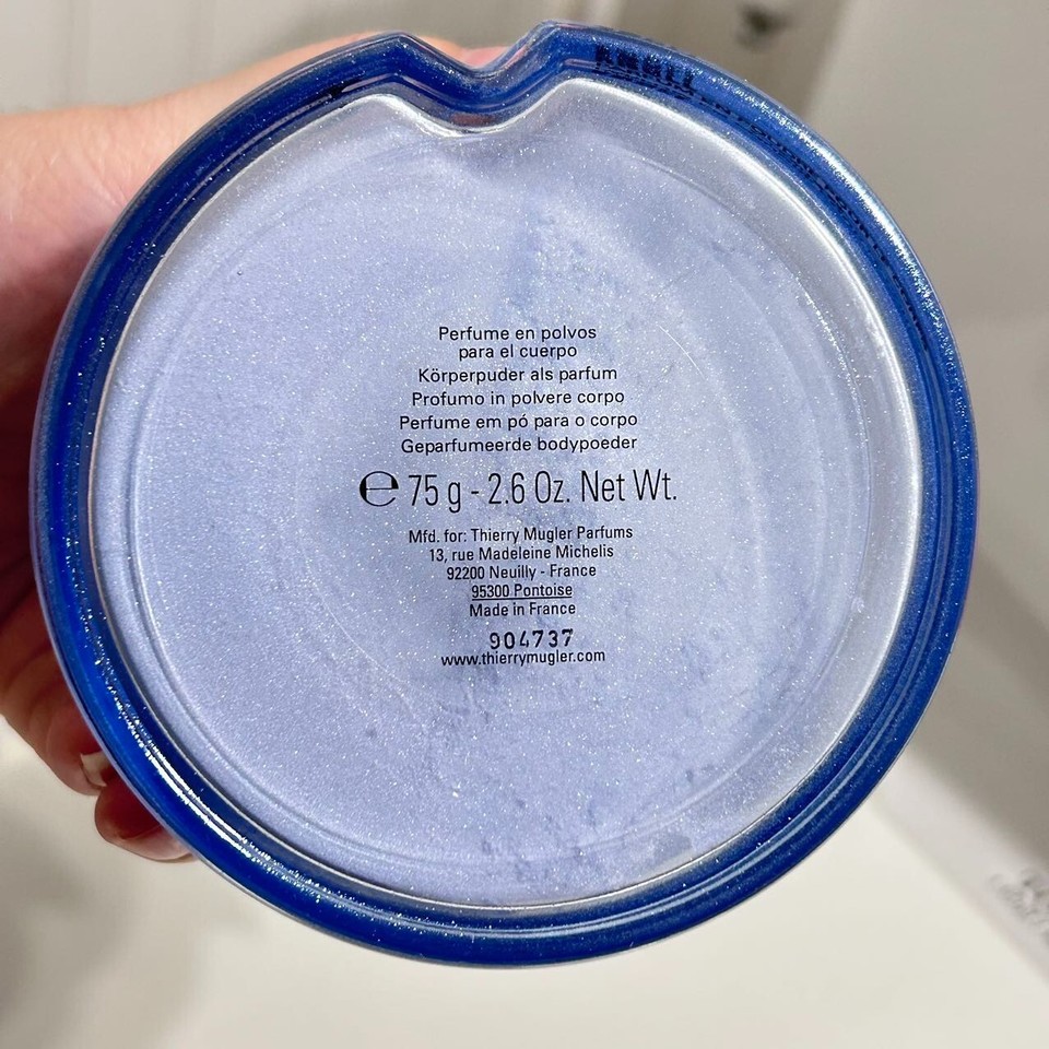 New Thierry Mugler Angel perfumed Shimmering Sparkle Body Powder Full ...