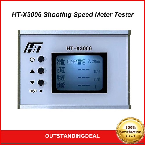 HT-X3006 Shooting Speed Tester Bullet Speed Meter Data Viewed by Phone ...
