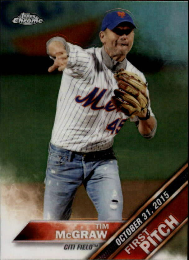 2016 Topps Chrome - First Pitch Inserts - You Pick | eBay