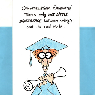 Funny Congratulations Graduation Hell Week & Real Life Hallmark ...