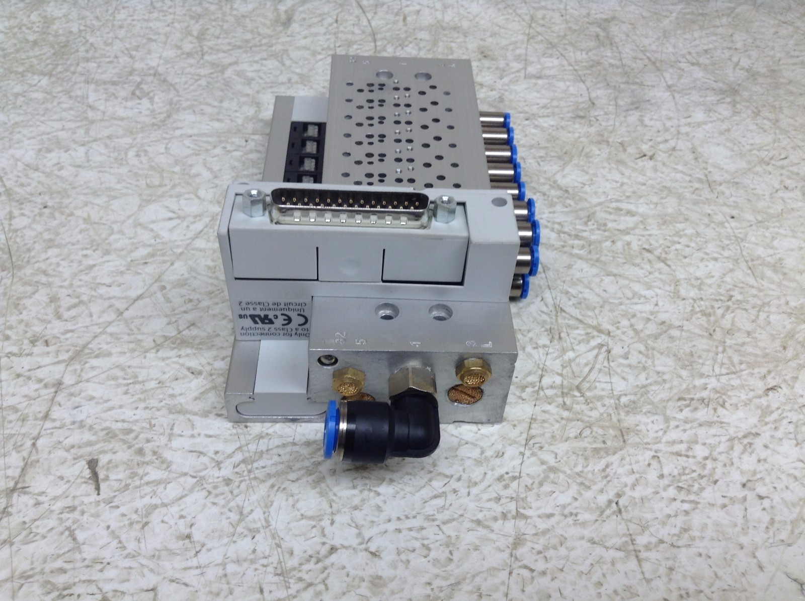 Festo CPASC1-VI Solenoid Valve Manifold Block 82P-10-1MS-AB-N-SLD ...