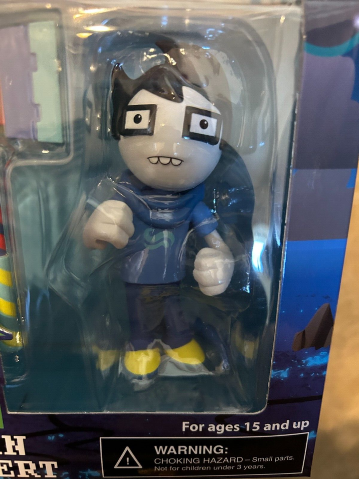 John Egbert Homestuck Vinyl Figure 4.5" NEW box What Pumpkin | eBay