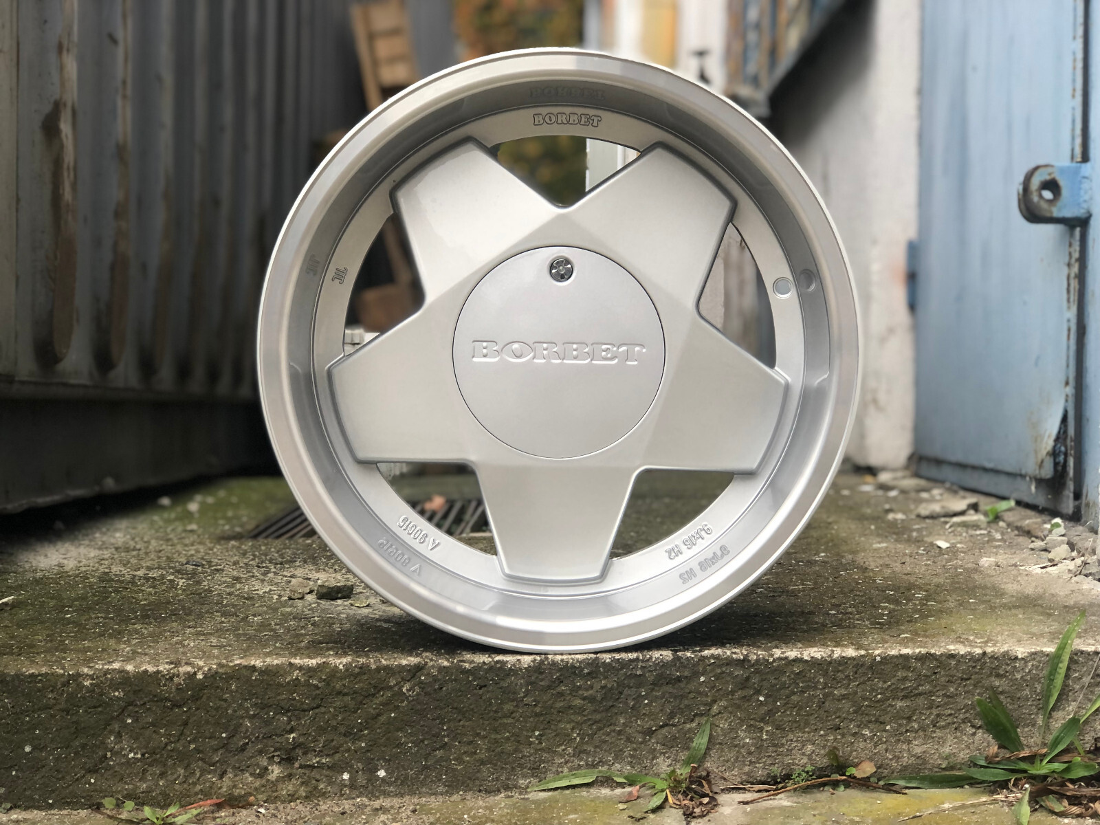 4x 9.0j RETRO wheels 9x16 4x100 VW Golf 1 2 3 BMW E30 BORBET A ...