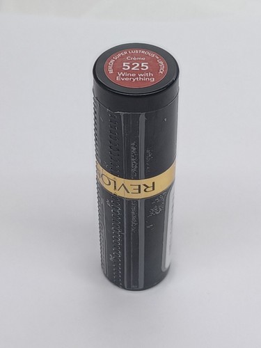 REVLON Super Lustrous Creme Lipstick WINE WITH EVERYTHING 525 - NEW | eBay