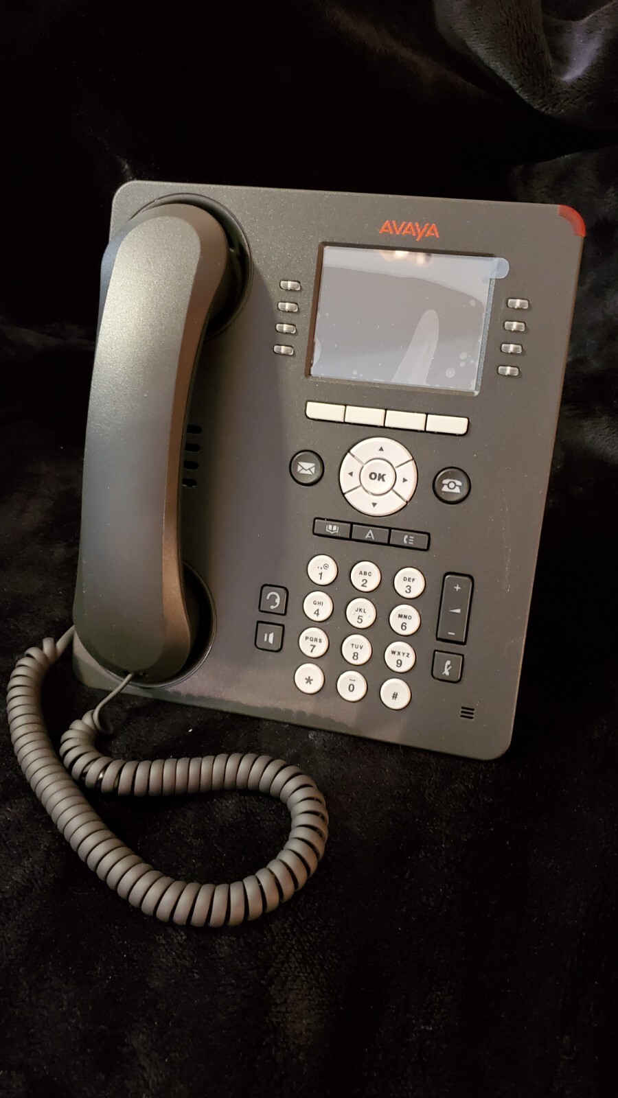 New Open Box Avaya 9611G 8-Line 24-Button VoIP Gb Desk Phone w/Stand ...