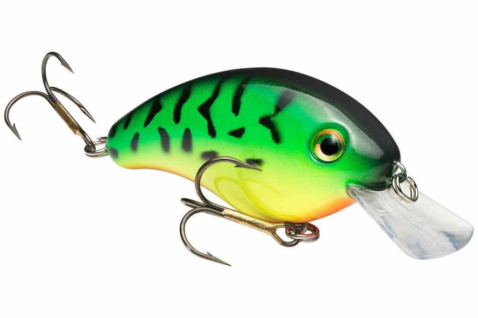 Strike King Crankbait (HC4S) Square Bill Rattling Pro Model Fishing ...