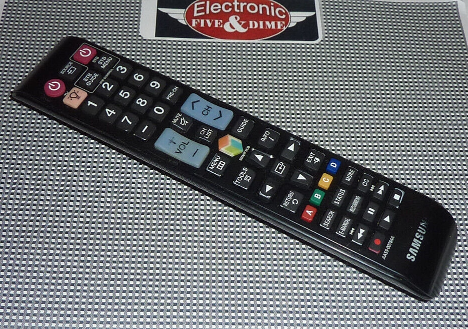 AA59-00784A SAMSUNG UN60F6300AF UN55F6300AF UN50F6300AF REMOTE CONTROL ...