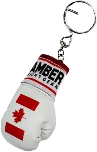 Amber Boxing Glove Replica Keyring Authentic Miniature Souvenir with ...