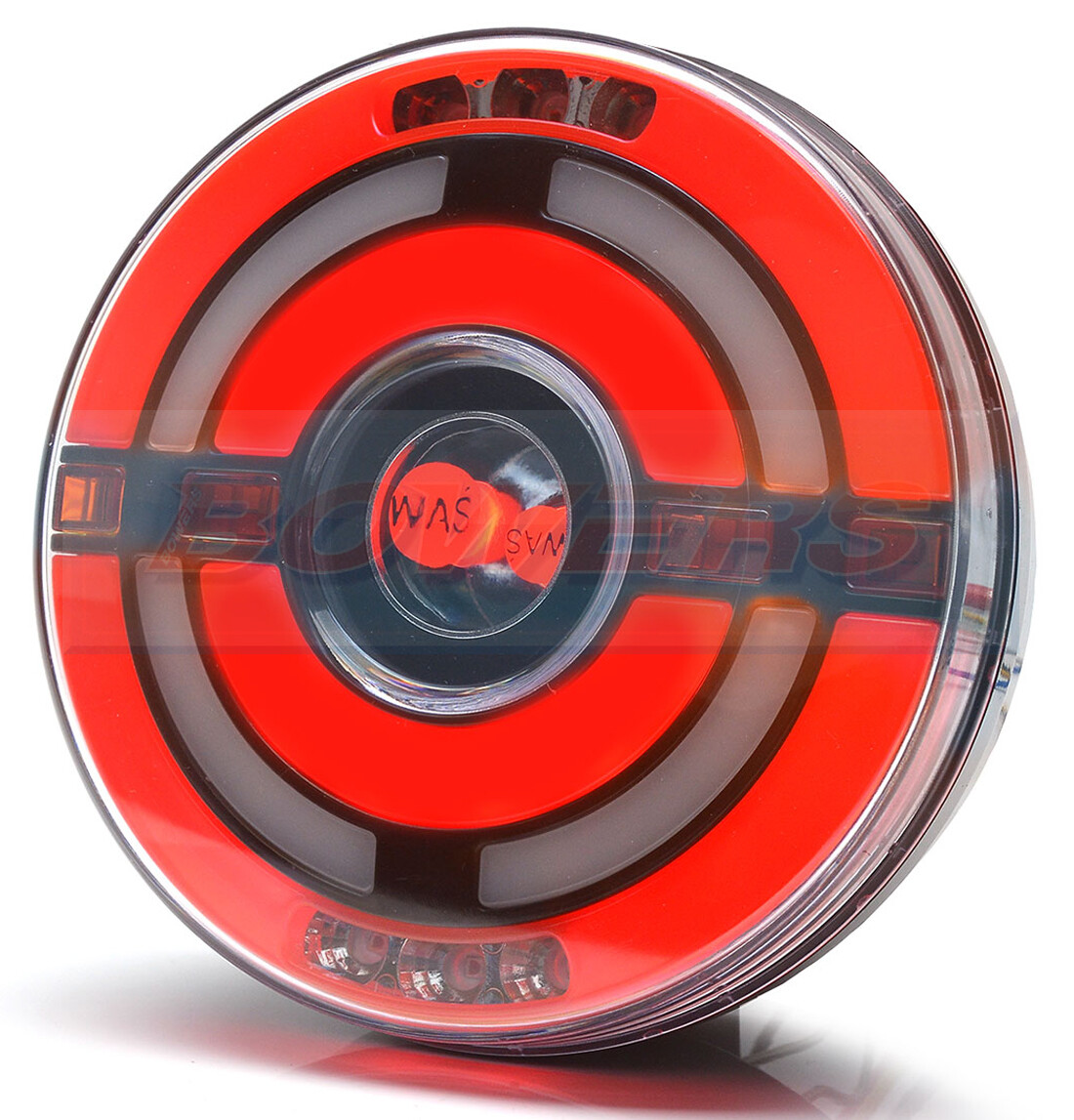 WAS W210 Neon Bullseye LED Rear Round Hamburger Combination Light Lamp ...