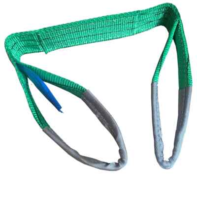 Lifting Band 2000kg Lifting Strap Belt Crane 2xHebeschlinge Roundsling ...