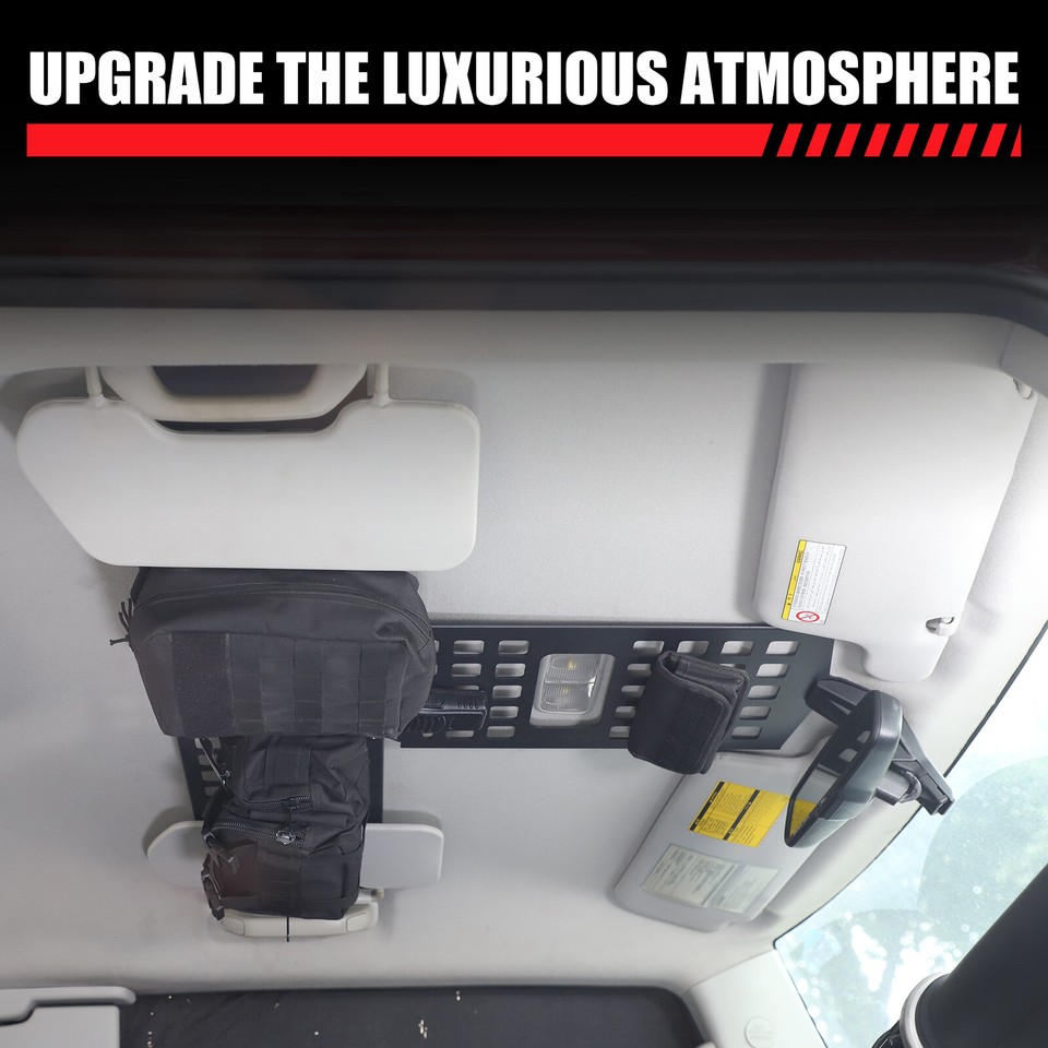 Alloy Overhead Storage Bracket Roof Molle Panel For Toyota FJ Cruiser ...