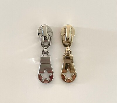 Zipper pull size 5 Star Cut Out for Nylon zip | eBay Australia