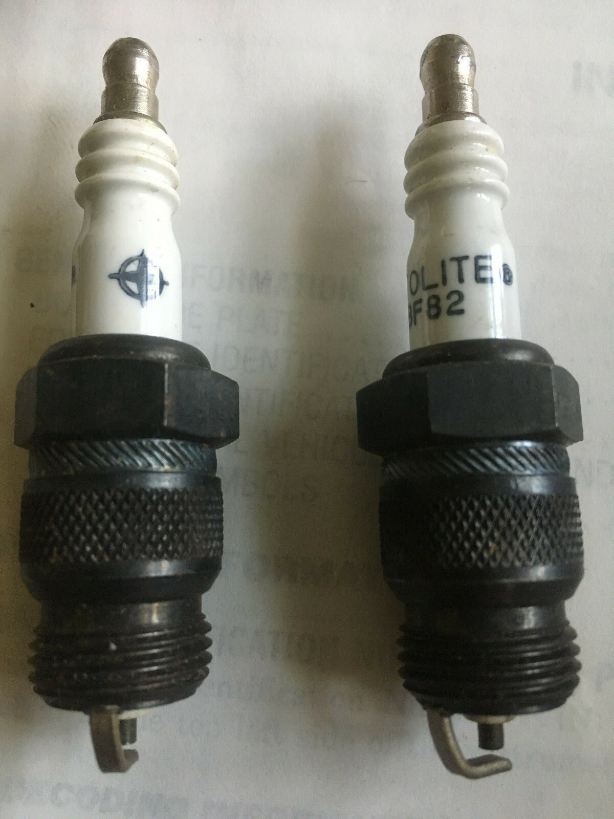 Autolite BF82 Spark Plugs NOS (quantity 2) vintage new | eBay