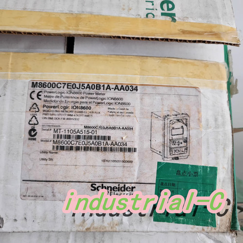 ION8600 M8600C7E0J5A0B1A-AA034 Electric Powerlogic Power Meter ION8600 ...
