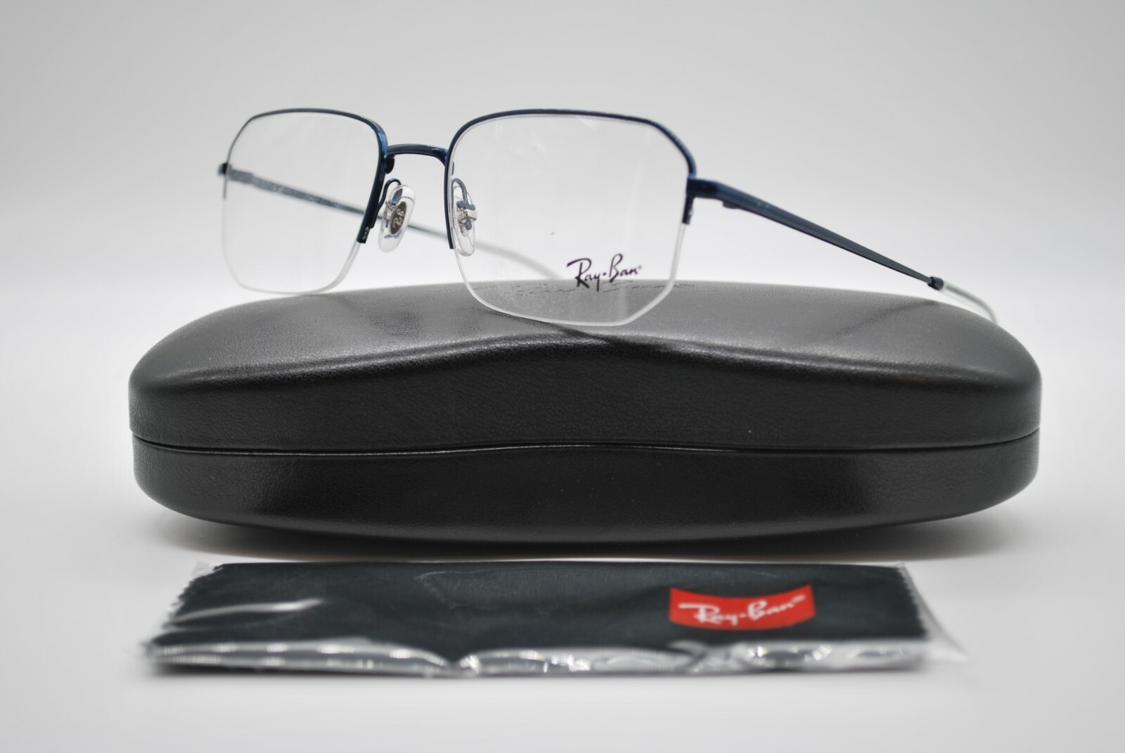 NEW RAY BAN RB 6449 3079 BLUE AUTHENTIC EYEGLASSES FRAMES RX 53-19 | eBay