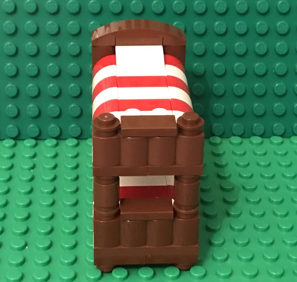 Lego City Bunk Bed Mini Figures Home Interior Furniture / Double Stack ...