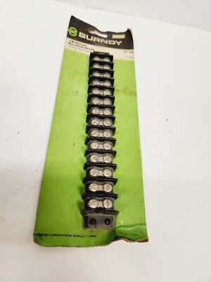 BURNDY 14 TERMINAL BLOCK 30 AMP | eBay