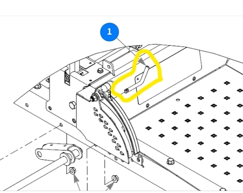 NEW OEM Genuine Hustler Deck Height Indicator Pin 118020 | eBay