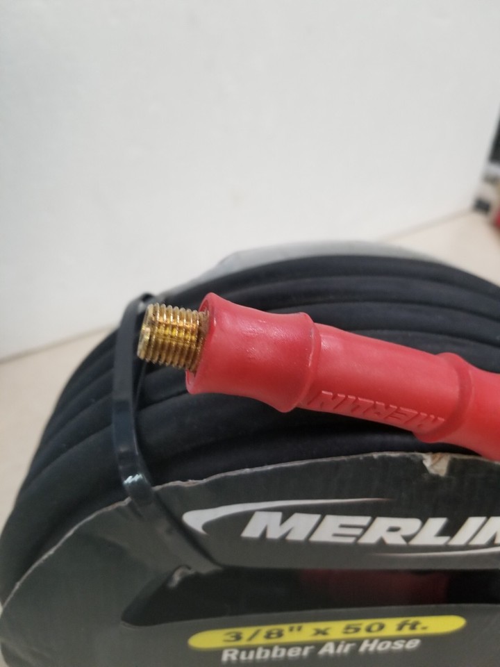 MERLIN 3/8 in. x 50 ft. Rubber Air Hose 58543 | eBay