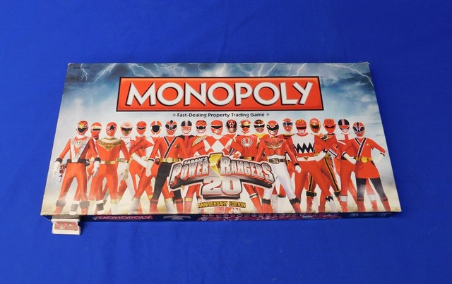 Power Rangers Monopoly 20th Anniversary Edition Set for sale online | eBay