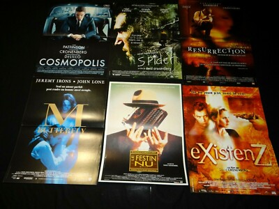 david cronenberg collection lot 6 affiches cinema | eBay