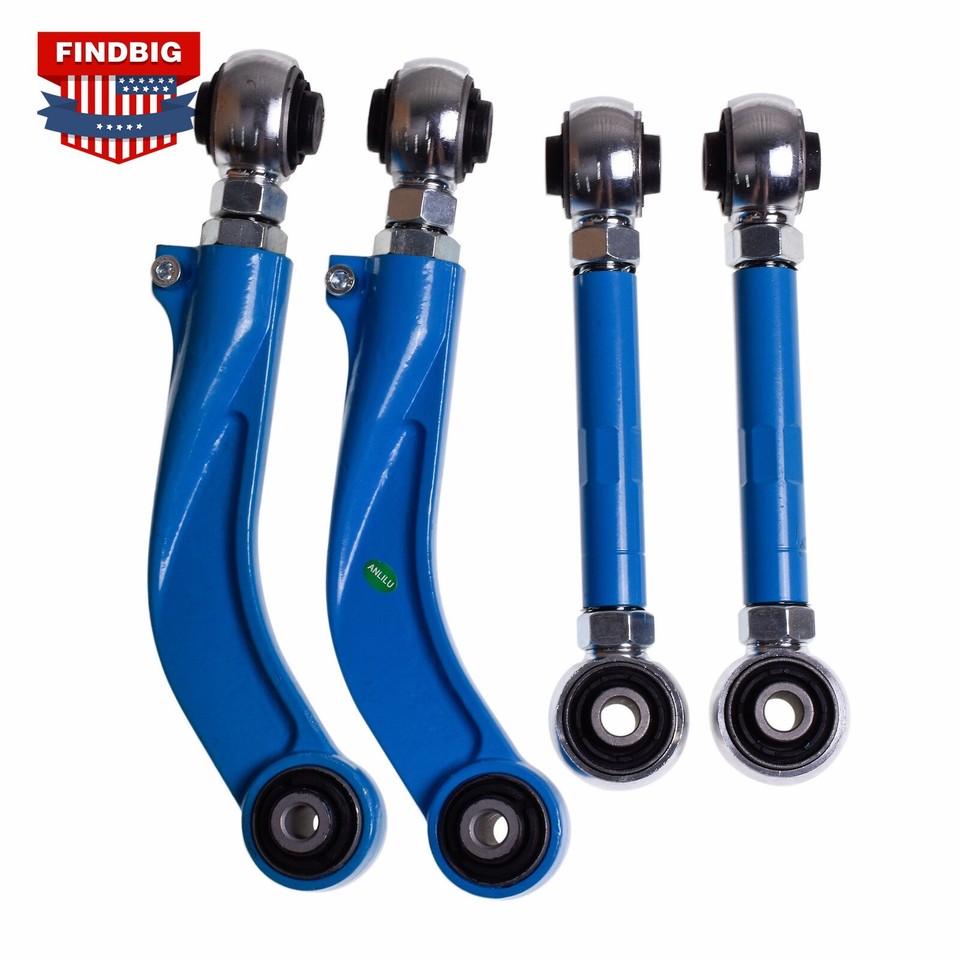 4x Rear Adjustable Arms Alignment Camber Toe Kit for Hyundai Tucson Kia ...