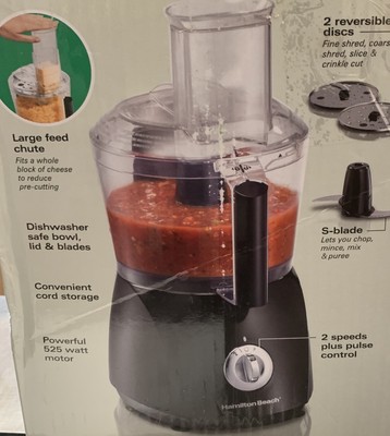 Hamilton Beach Bowl Scraper 10 Cup Food Processor, Model# 70730 ...