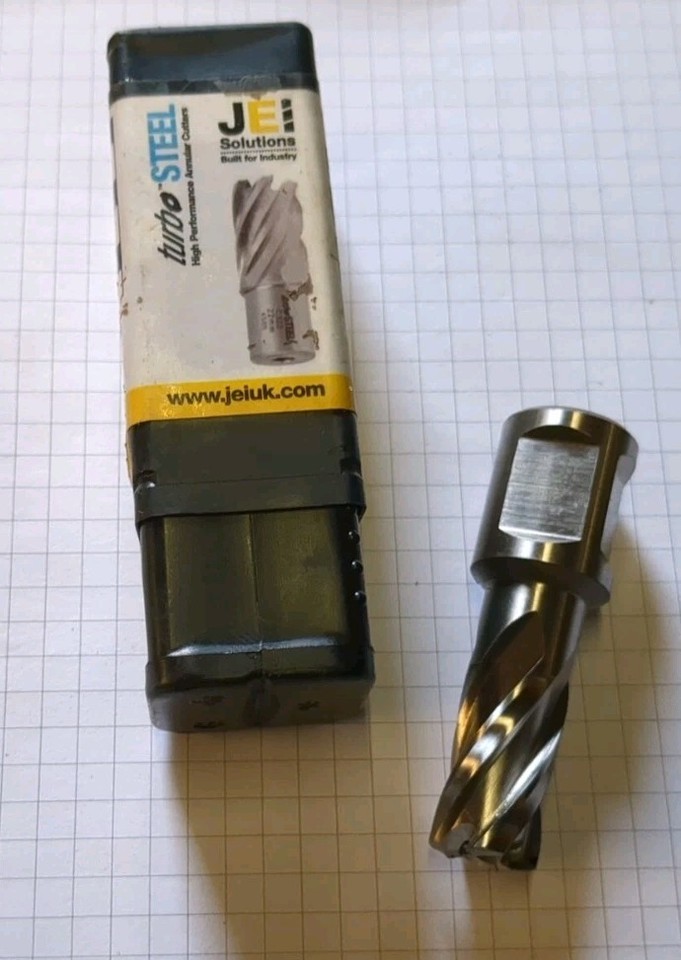 JEI 14mm - 40mm dia long/short Rotabroach type hole cutters magnetic ...