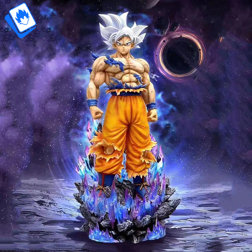 Dragon Ball Goku Ultra Instinct Statue Led 33cm Anime COLLECTIBLE ...