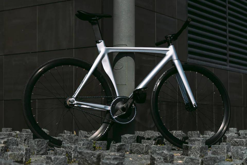Tyrant Monarch Complete Bike Nickel Polish Track Racing Fixed Gear ...
