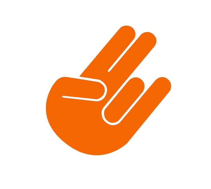 The Shocker Hand Symbol Gesture Logo Decal Car Vinyl Sticker JDM Window ...