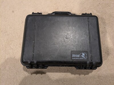 Pelican 1500 Hard Protector Case - Black | eBay