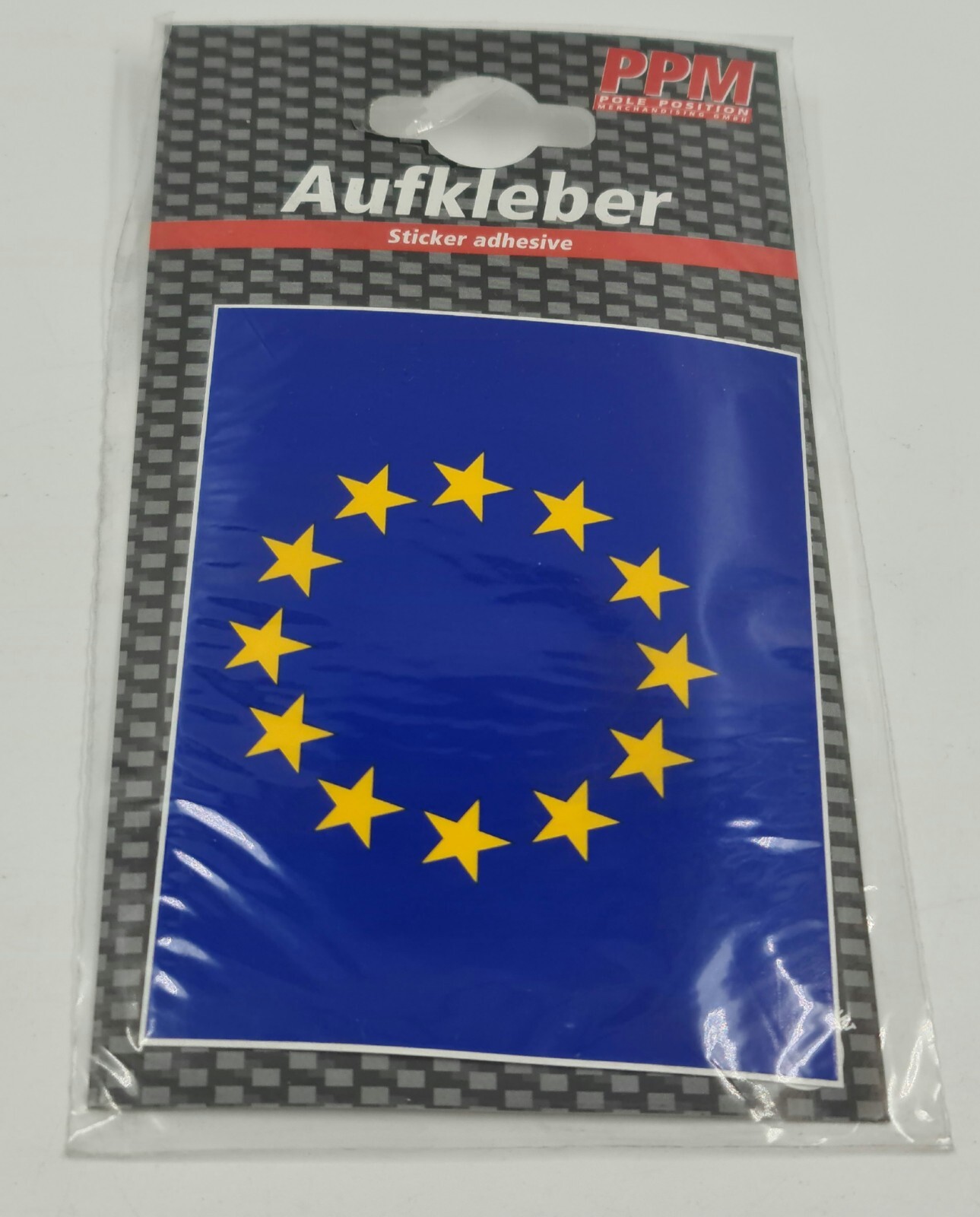 Aufkleber Sticker Euro Fahne blau Sterne gelb 113x78 mm PKW Wohnmobil ...