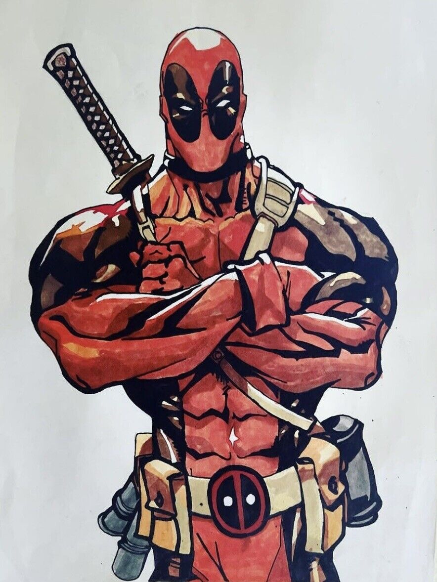 Drawings Of Deadpool
