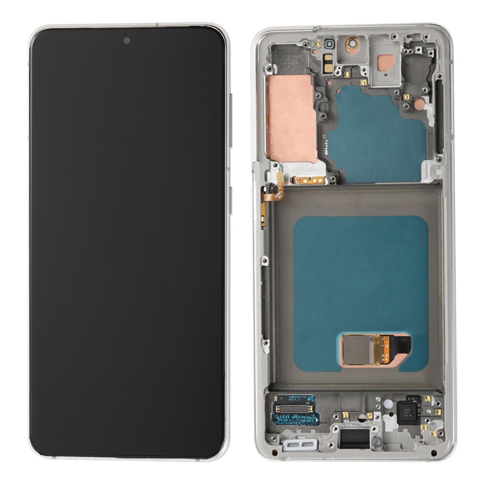 For Samsung Galaxy S21 5G SM-G991 OLED Display LCD Touch Screen ...