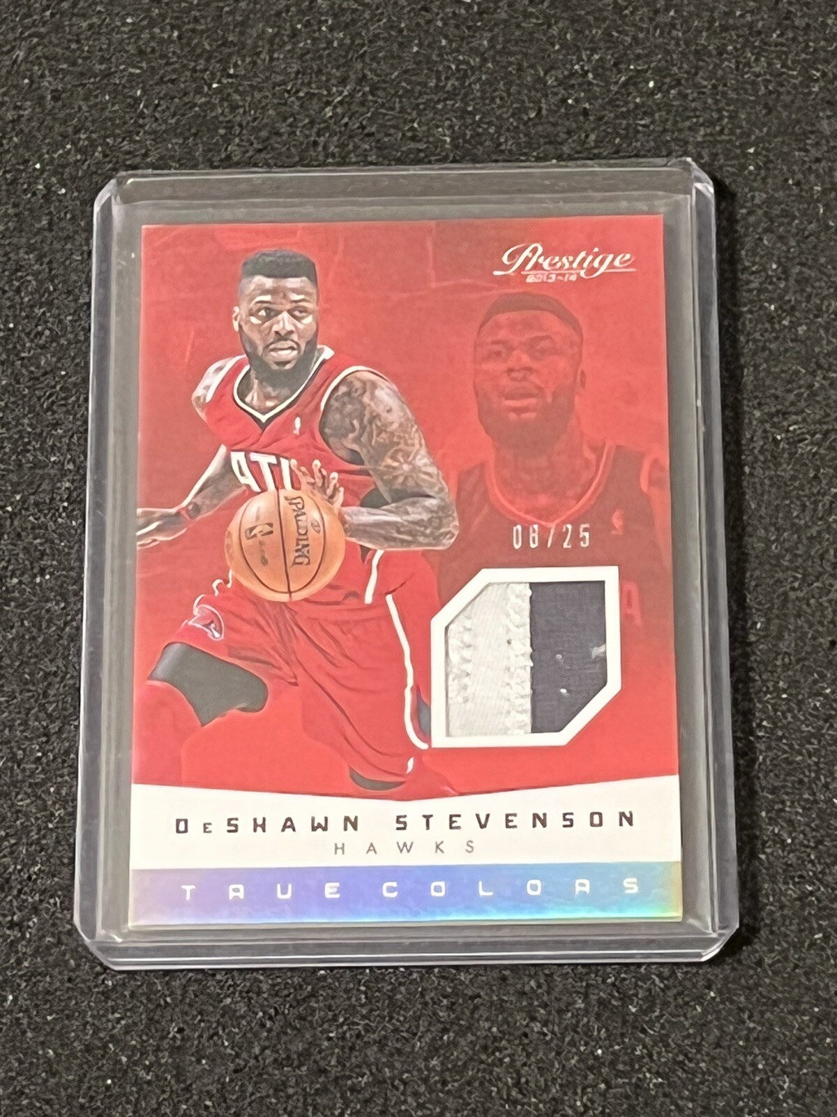 DeShawn Stevenson 2013-14 Prestige True Colors Prime Game Used Patch ...