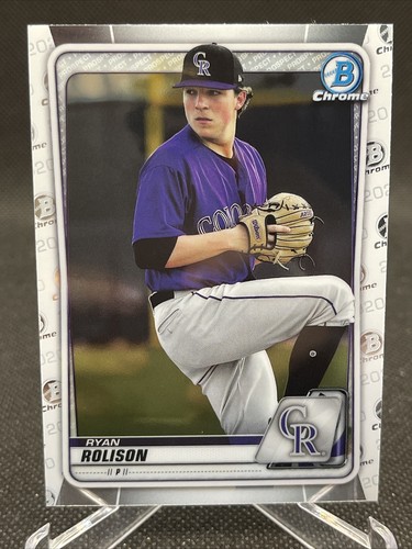 Ryan Rolison 2020 Bowman Chrome Prospects #BCP-137 Rookie Baseball Card ...