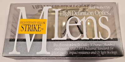 GENUINE OAKLEY Mumbo/M-FRAME/PRO M FRAME H.I Yellow LENS VINTAGE | eBay