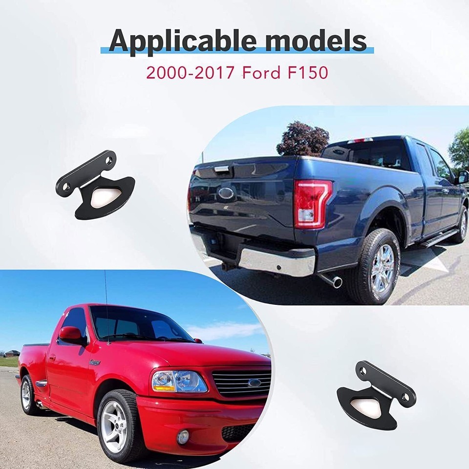 4Pcs Truck Bed Tie Down Hooks Tool Set Compatible for 2000-2017 Ford ...