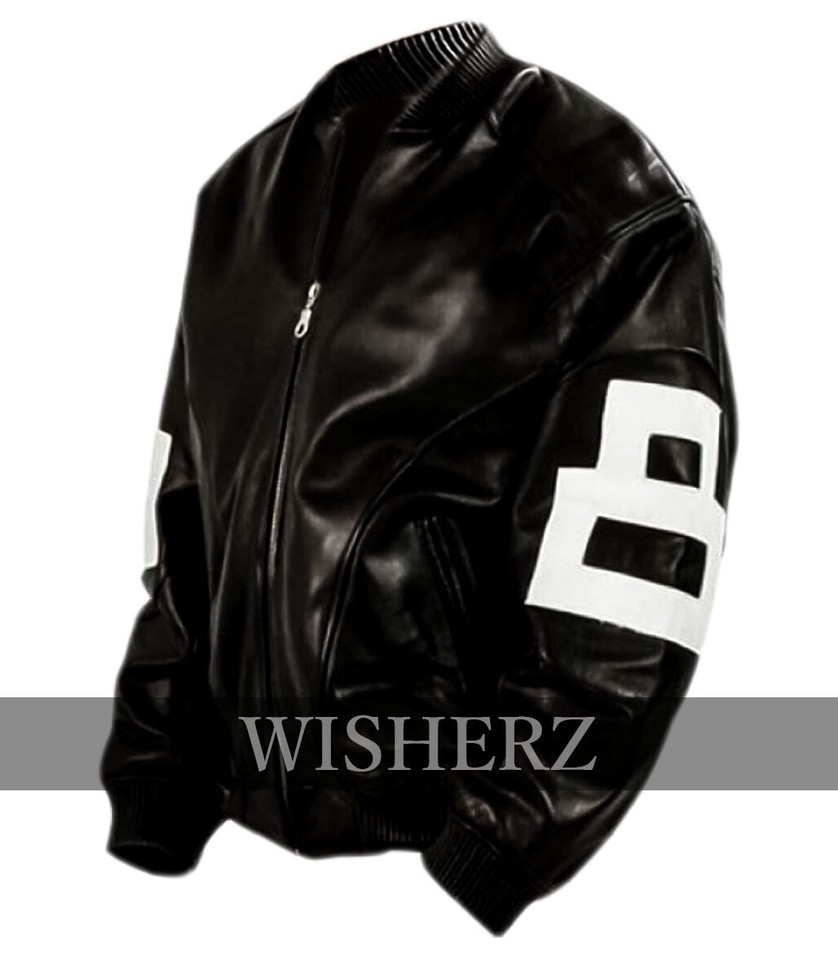 8 Ball Pool Jacket,8 Ball Pool Seinfeld Michael Hoban MI Black Leather ...