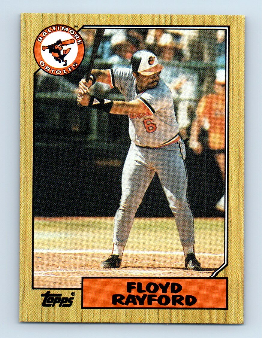 1987 Topps Floyd Rayford Baltimore Orioles #426 | eBay