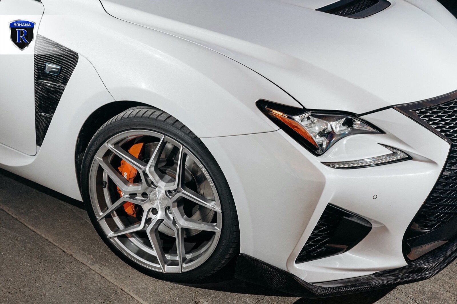 20” ROHANA RFX11 BRUSHED TITANIUM CONCAVE WHEELS FOR LEXUS IS200 IS250 ...