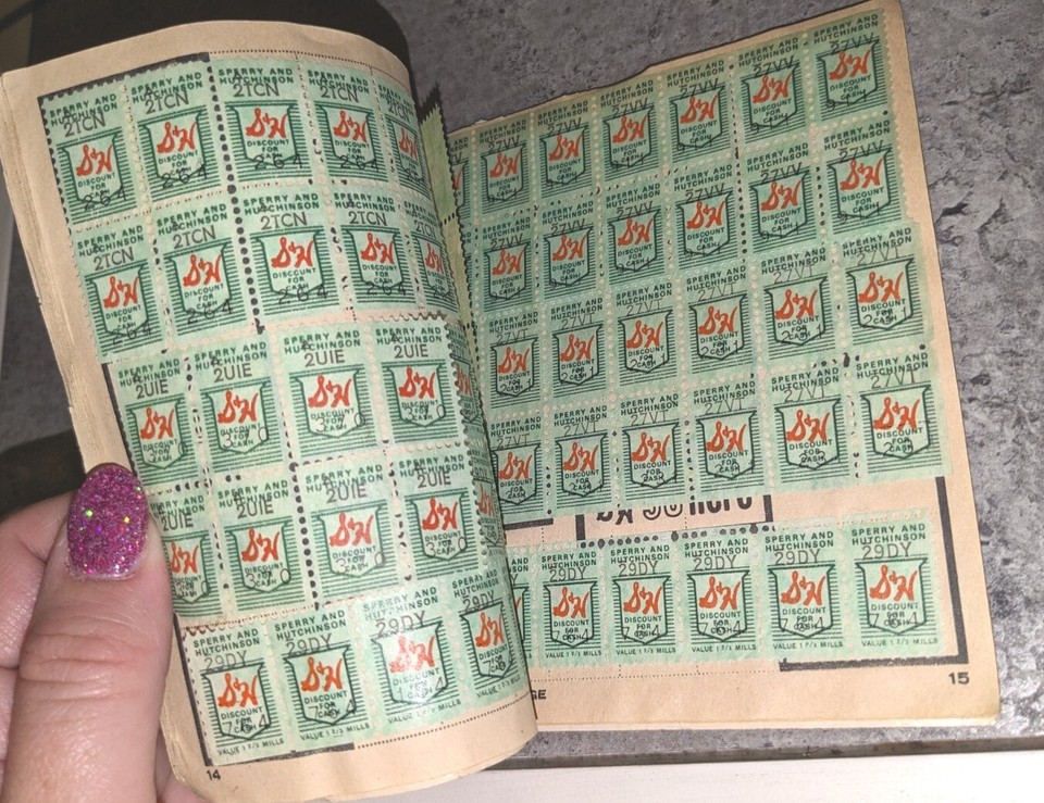 S&H Green Stamps Vintage Quick Saver 100's Stamp Book Catalog #b | eBay